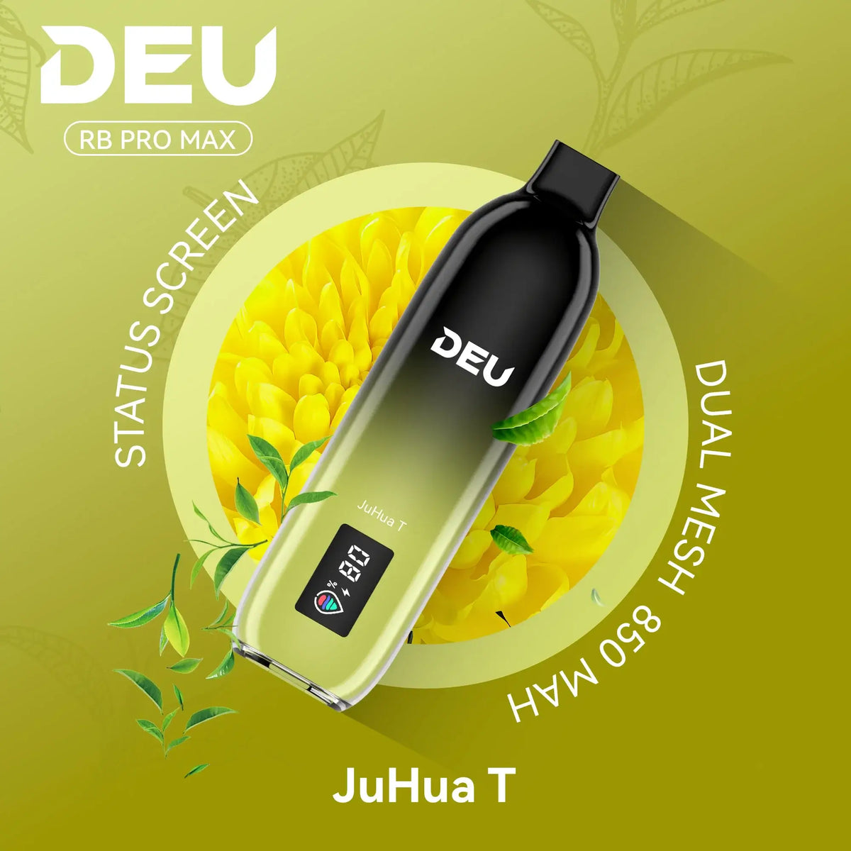 DEU RB Pro Max+ JuHua T | Icy Chrysanthemum Tea Disposable Vape – deunow